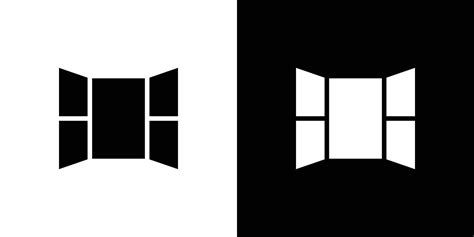 Open Windows Icon Flat Fill Set Collection 49668964 Vector Art At Vecteezy