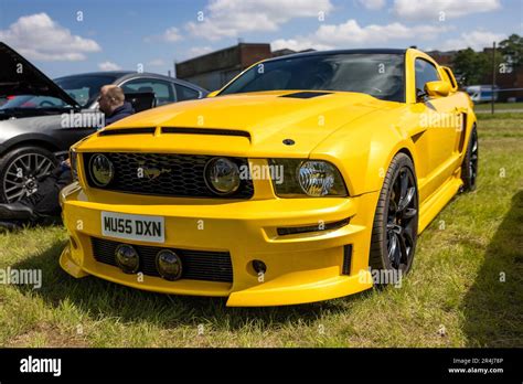 Ford Mustang Gt 500c Cervini On Display At The Abingdon Air And Country