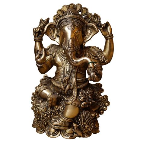 Buy Vigneshwara Brass Statue12
