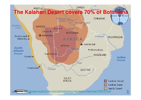 Kalahari Desert Around The Globe