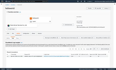 Using Amazon Event Bridge Game Server Services Docs