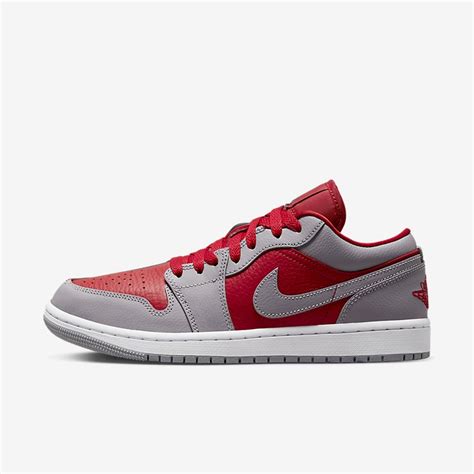 Womens Air Jordan 1 Low Se Split Gym Red Cement Grey Dr0502 600 More