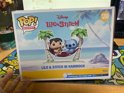 Lilo And Stitch In Hammock Funko Pop Movie Moment Disney Hobbies