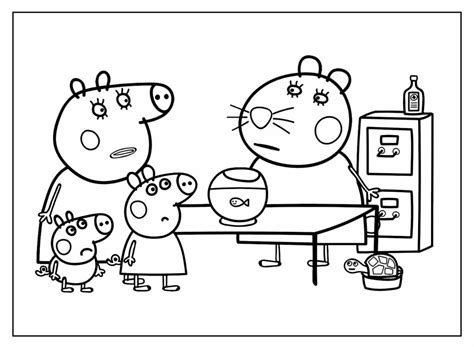 Desenhos Para Colorir Da Peppa Pig Bora Colorir