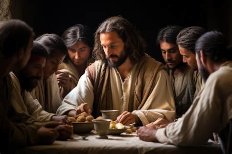 Premium Ai Image The Last Supper The 12 Apostles And Jesus Christ