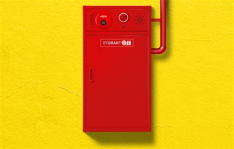 Wallpaper Wall Hydrant Fire Hydrant For Mobile And Desktop Section