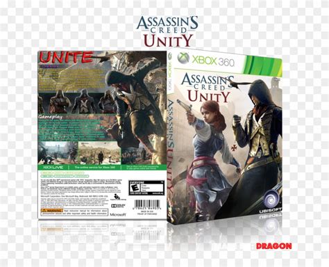 Assassins Creed Unity Box Art Cover Assassin Unity Xbox 360 Hd Png