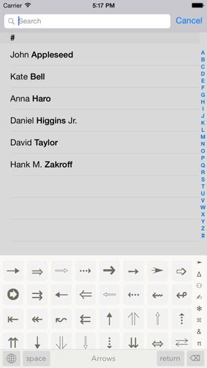 Symbols Unicode Keyboard En App Store
