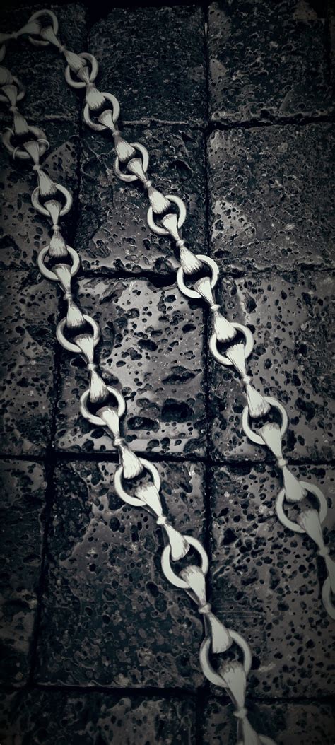 Handmade 925k Sterling Silver Chain Unique Men S Jewelry Ancient