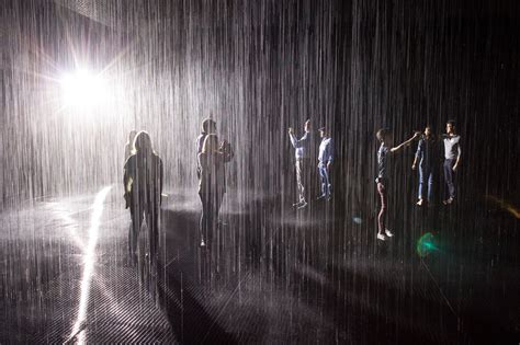 Making Friends And Visiting Rain Room After Hours At Lacma Local