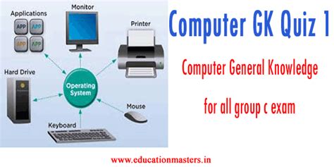 Computer Gk Quiz 1 Computer General Knowledge For All Group C Exam