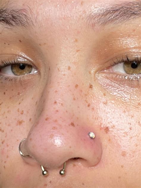 I Got My Right Nostril Pierced Yesterday And I Was Just Wondering If It