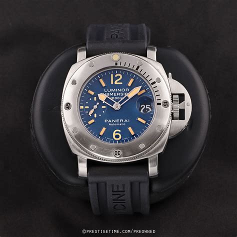 Pre Owned Panerai La Bomba Luminor Submersible 44mm Pam00087 Tritium E