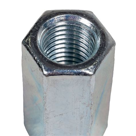 Conquest 7 8 X 2 1 2 A563 Grade A Coupling Nut Zinc Fasteners Plus