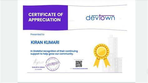 Kiran Kumari On Linkedin Thanks Devtown