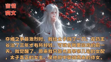 言情爽文夺嫡之争最激烈时我给太子挡了一刀在治了三年要回府的前一天我觉醒了原来我只是书里寥寥几笔的女配太子真正的女主是他府中穿越而来的侍女 YouTube