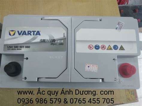 Ắc quy Varta 12V 95AH AGM LN5 595901085 - Ắc Quy Hải Phòng