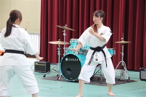 看護学生が少林寺拳法世界2位の演武を披露 済生会