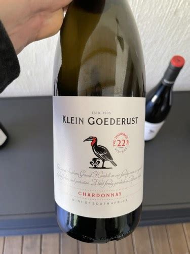 Klein Goederust Chardonnay Vivino Us