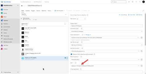 Static Web App Pr Workflow For Azure App Service Using Azure Devops
