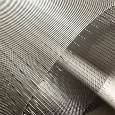 High Capacity Sea Water Passive Intake Wedge Wire Screens Johnson Wire Water Well Screen