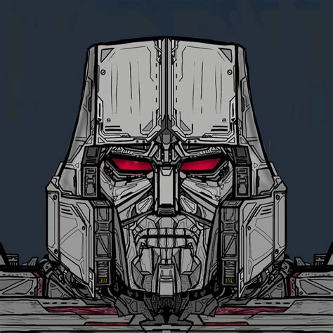 Tried To Draw Live Action G1 Megatron Again R Transformers