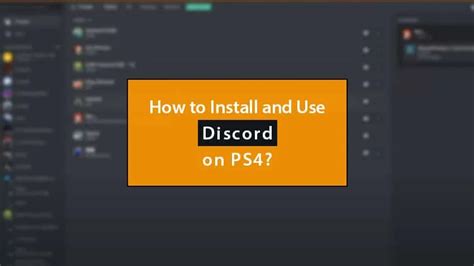 How To Use Discord On PS Updated
