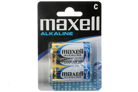 Maxell C-Cell alkaline batteries, 2pc | Advantageously shopping at ...