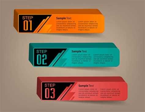Premium Vector Modern Text Box Template Infographics