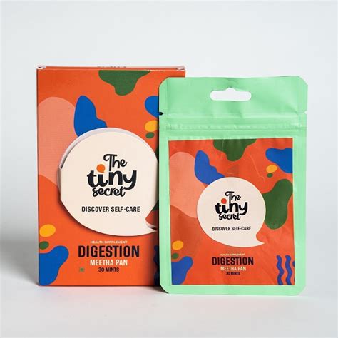 The Tiny Secret Fit Mints Digestion Mints Meetha Pan Flavour Arabian