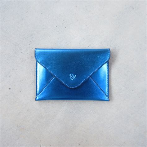 Eva Mini Envelope Blue Mass Moca