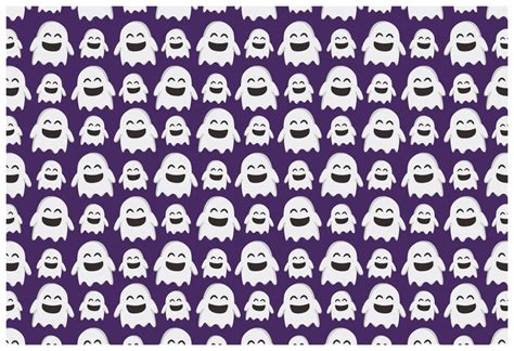 Halloween Cute Ghost Pattern Background 34131007 Png
