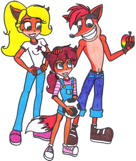 Fun With Aunt Coco And Uncle Crash By Ssl13 On Deviantart