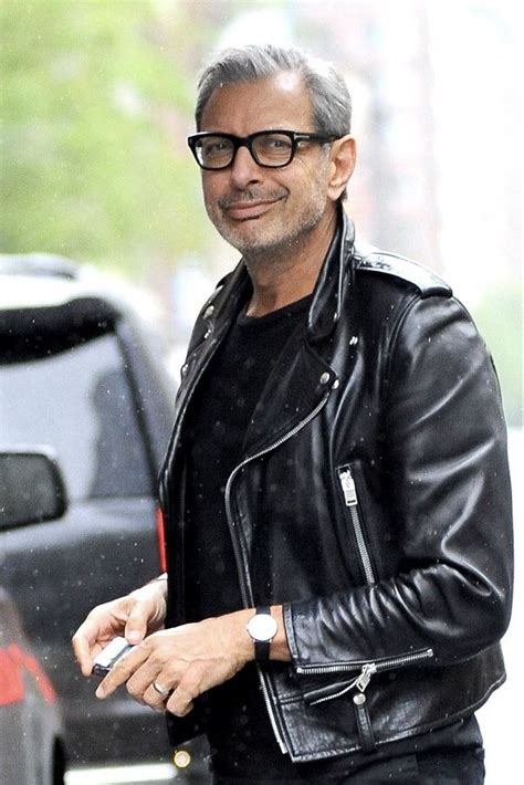 Jeff Goldblum Wears Saint Laurent For Interview Talks Typical Work Day