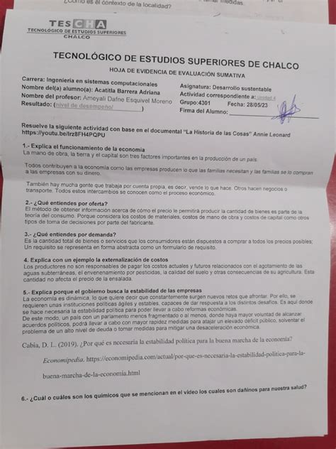 AnÁlisis De La Historia Desarrollo Sustentable Pdf