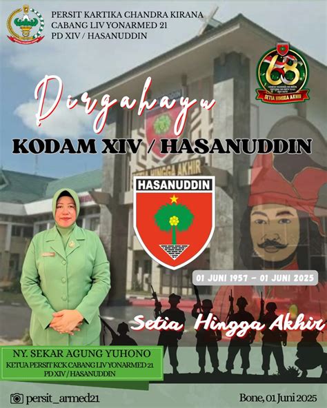 Persit Kck Cabang Liv Yonarmed 21 Pd Xiv Hasanuddin Persit Armed21 • Instagram Photos And Videos