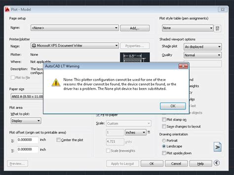 Acad14 Plotter Choice How To Disable The Never Use Plotter