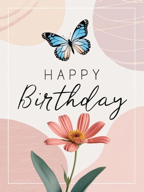 Imágenes De Tarjetas Cumpleanos Mariposas Descarga Gratuita En Freepik