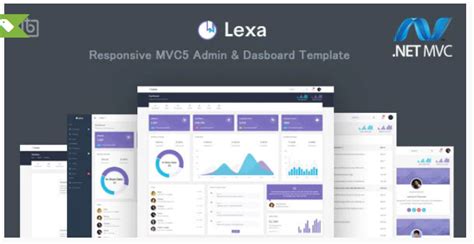 Lexa MVC5 Admin Dashboard Template Biggest Collection Of GPL Themes Plugins Templates