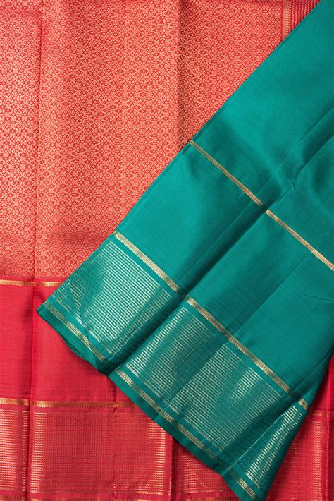 Teal Pink Pattushastra Boutique