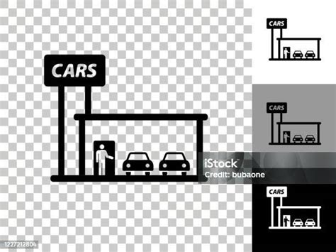 チェッカーボード透明背景の車のディーラーアイコン アイコンのベクターアート素材や画像を多数ご用意 アイコン アメリカ合衆国