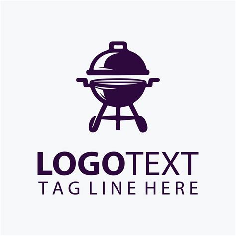 Flamecraft Bbq Grill Barbecue Logo 53363306 Vector Art At Vecteezy