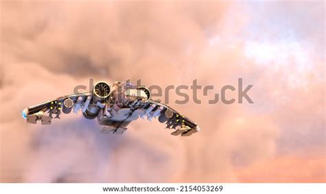3d Rendering Space Ship Stock Illustration 2154053269 Shutterstock