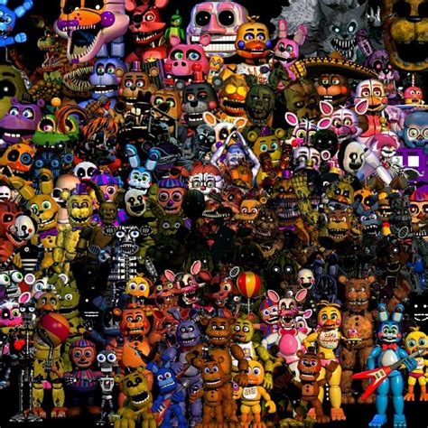 Fotos De Todos Os Animatronics De Fnaf Revoeduca
