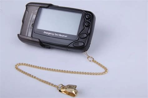 text message pager wireless paging system receiver portable