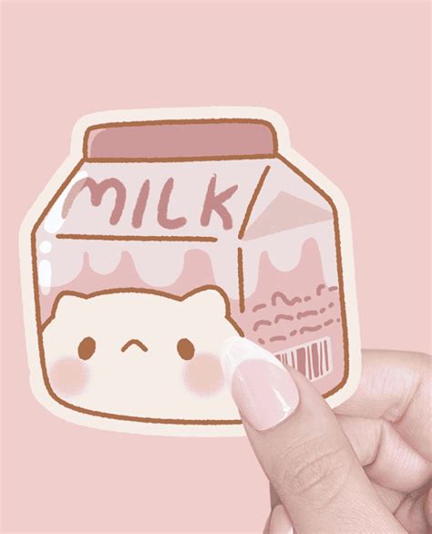 Cat Christmas Tree Sticker Nomnom Kawaii