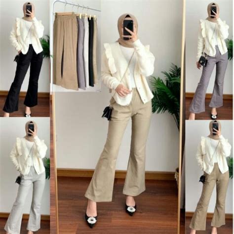 Jual CELANA CUTBRAY WANITA CELANA SKENA KEKINIAN Shopee Indonesia