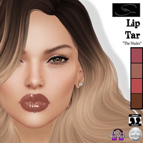 Second Life Marketplace Stellar Lip Tar The Nudes Omega