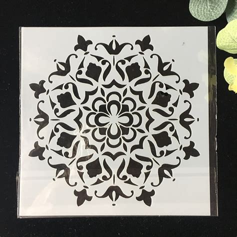 15cm Small Words Paper Diy Layering Stencils Wall Grandado