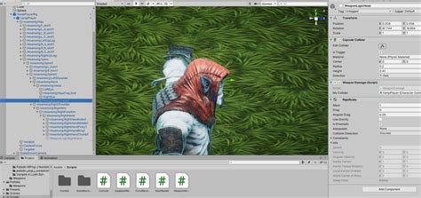 collider not getting health component ask gamedev tv